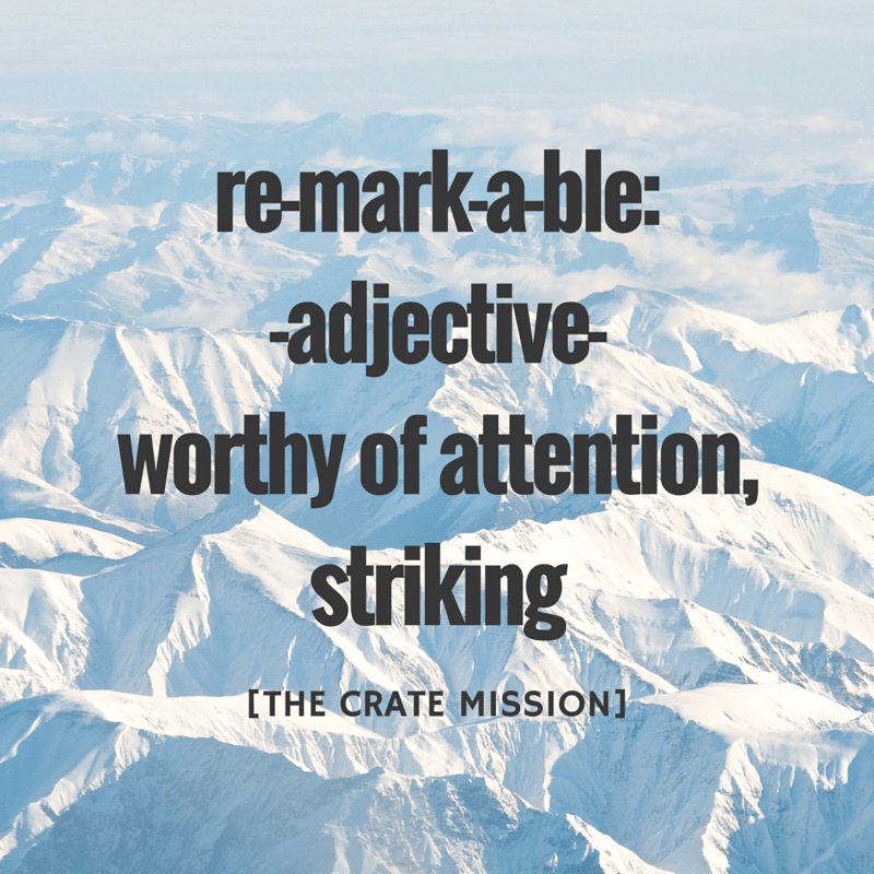 Be Remarkable: Our Mission - kitchen & bath CRATE